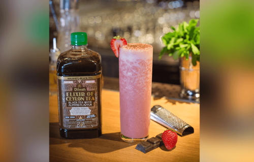 Black Tea Almond - Tea Shake - Dilmah Tea Recipes